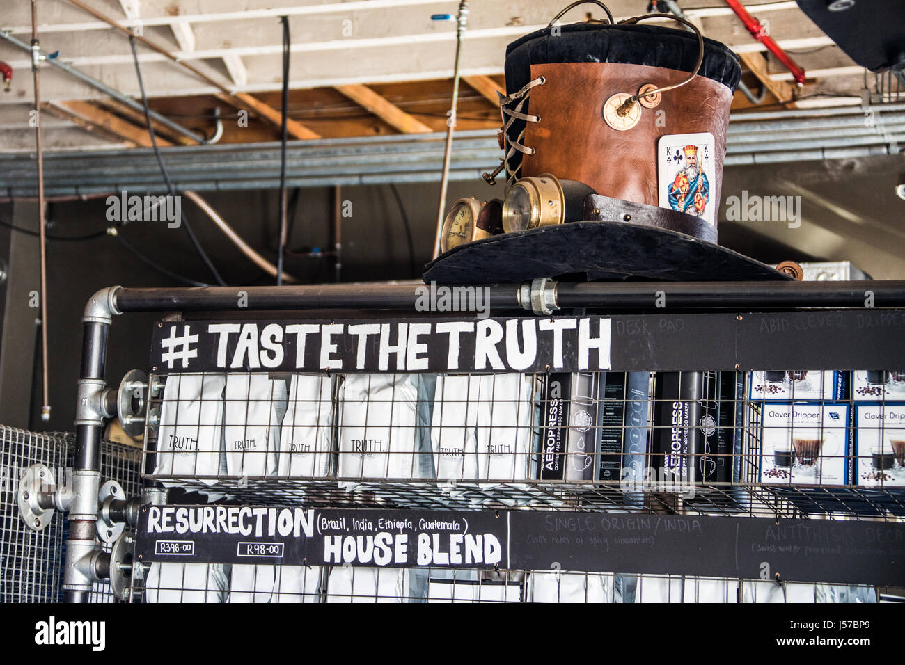 Truth Cafe, District 6, Cape Town, South Africa Stock Photo - Alamy