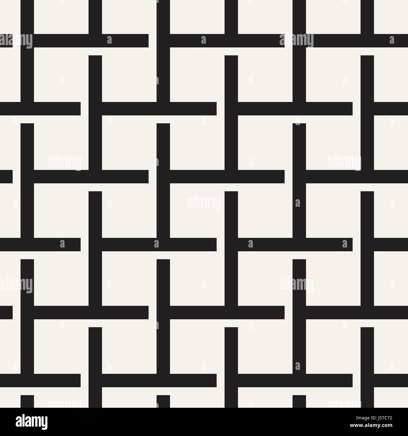 Seamless woven stripes lattice pattern. Modern stylish texture ...