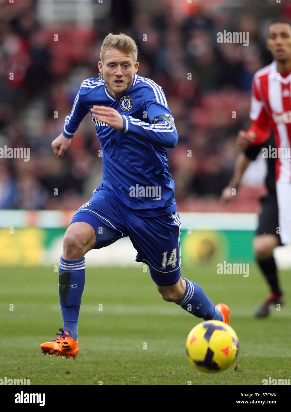 ANDRE SCHURRLE CHELSEA FC CHELSEA FC THE BRITANNIA STADIUM STOKE-ON ...