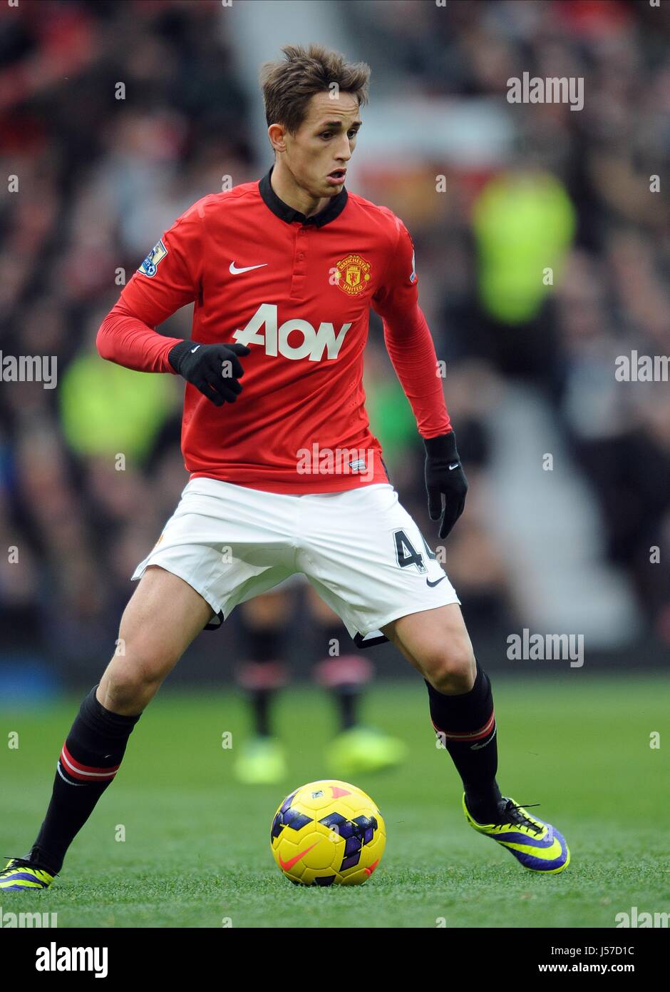 ADNAN JANUZAJ MANCHESTER UNITED FC MANCHESTER UNITED FC OLD TRAFFORD ...