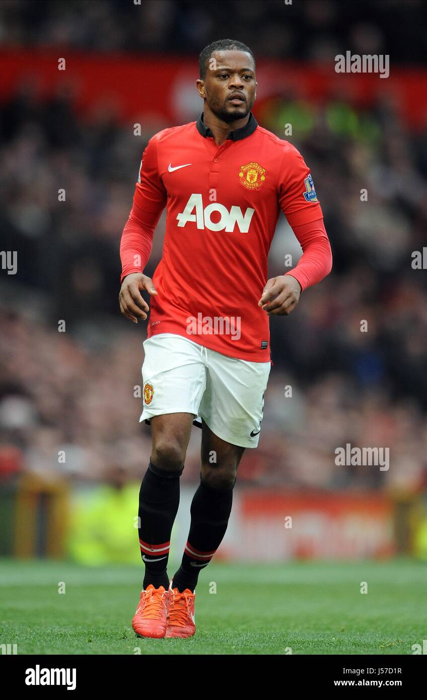 PATRICE EVRA MANCHESTER UNITED FC MANCHESTER UNITED FC OLD TRAFFORD ...