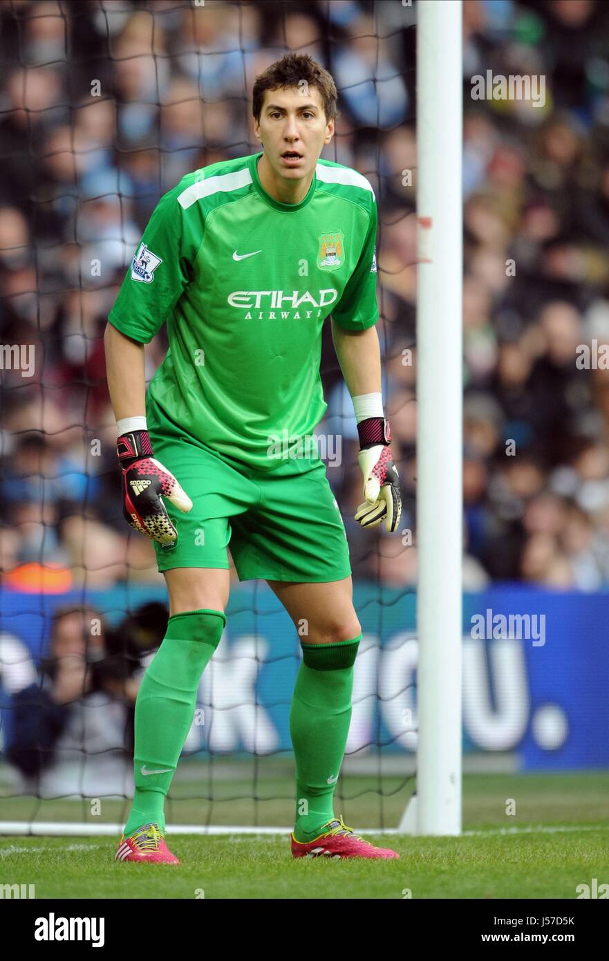 COSTEL PANTILIMON MANCHESTER CITY FC MANCHESTER CITY FC ETIHAD STADIUM ...