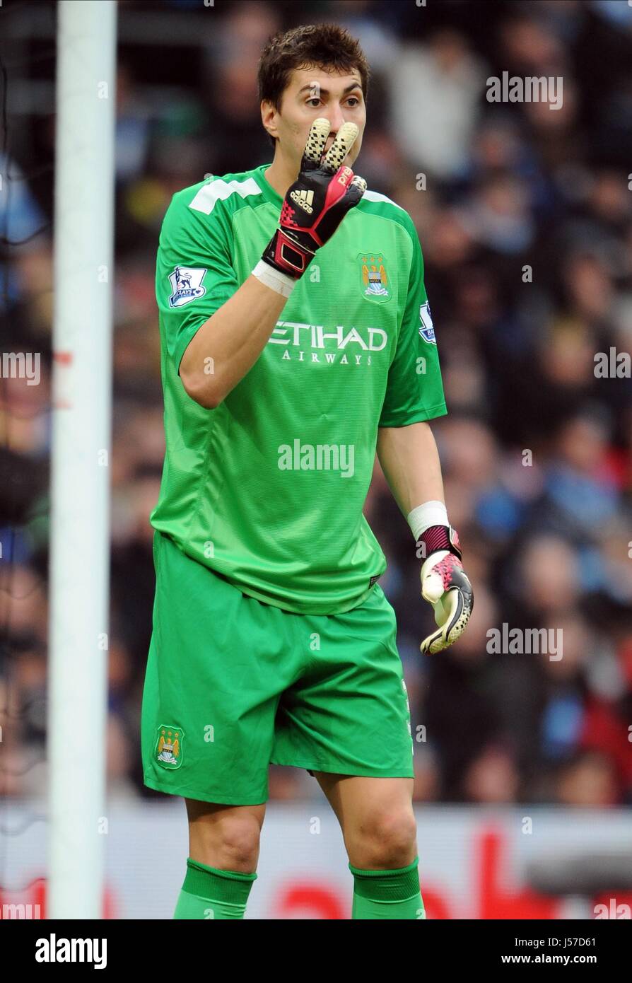 COSTEL PANTILIMON MANCHESTER CITY FC MANCHESTER CITY FC ETIHAD STADIUM ...