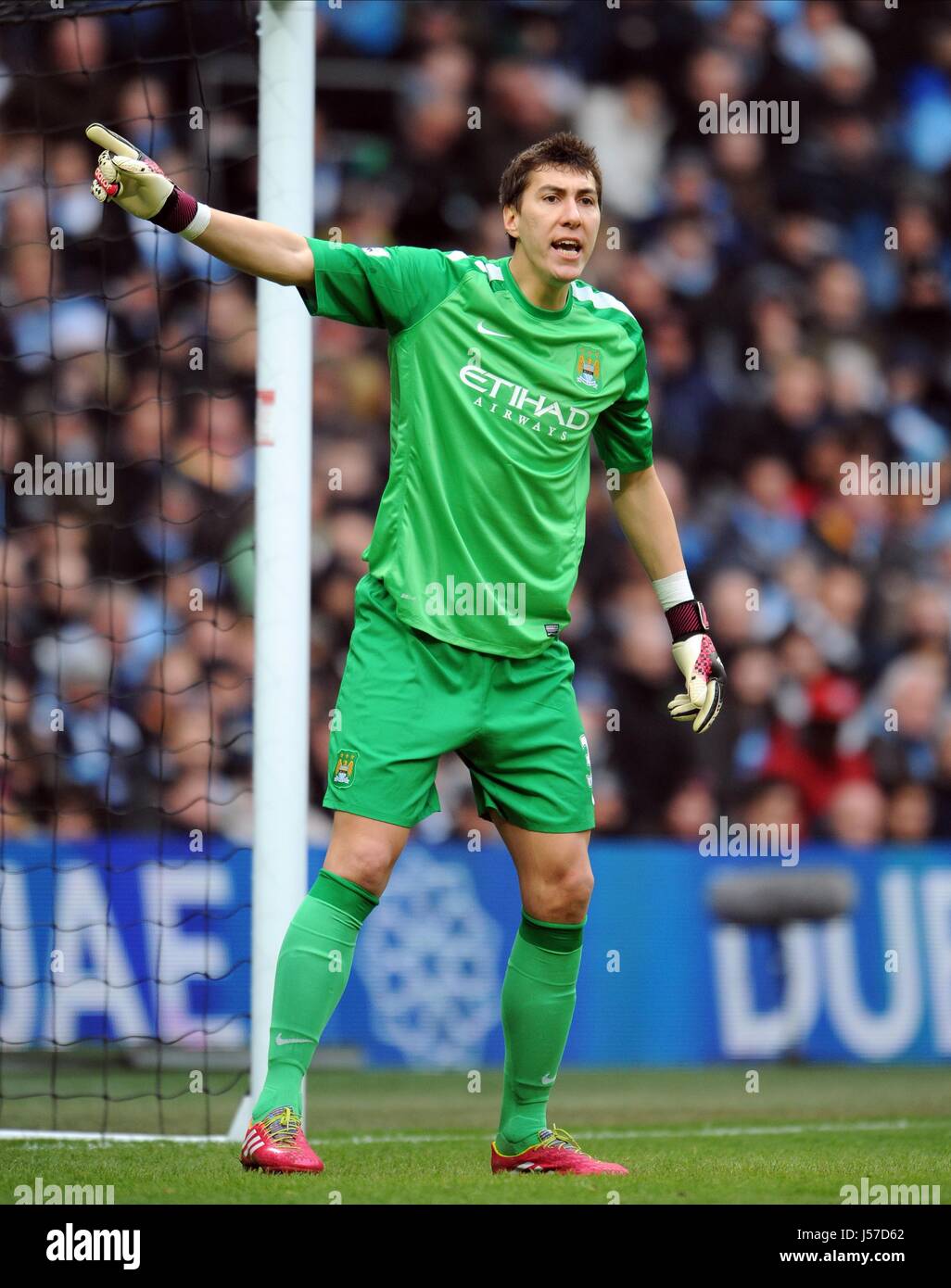 COSTEL PANTILIMON MANCHESTER CITY FC MANCHESTER CITY FC ETIHAD STADIUM ...