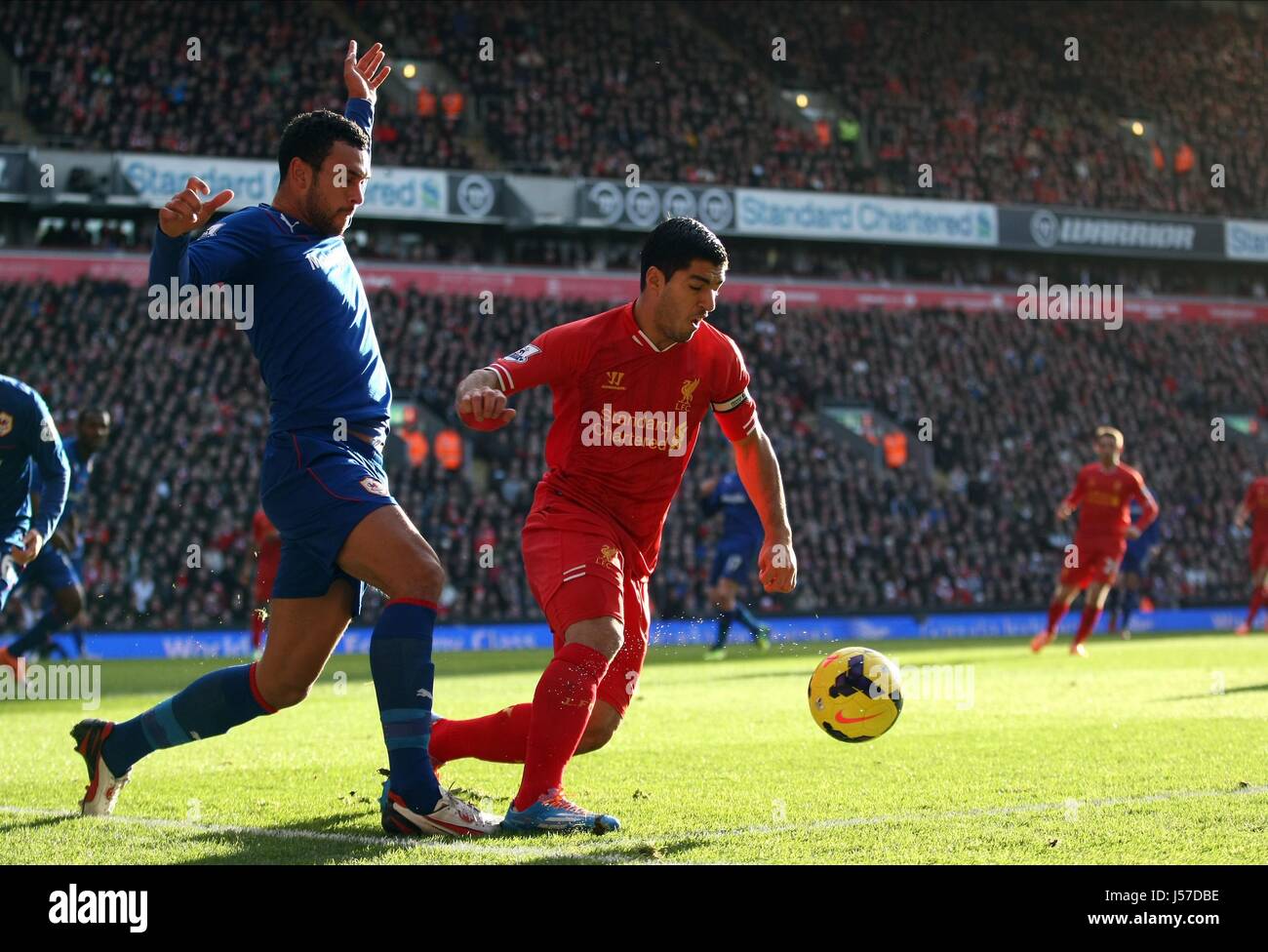 Steven caulker liverpool hi-res stock photography and images - Alamy