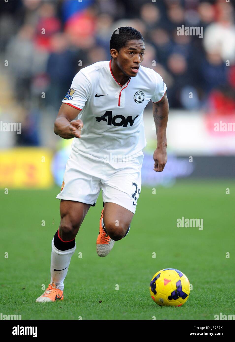 ANTONIO VALENCIA MANCHESTER UNITED FC MANCHESTER UNITED FC KC STADIUM HULL ENGLAND 26 December ...