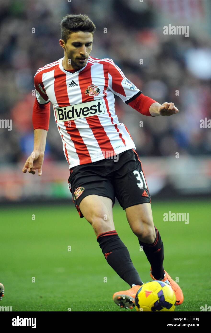 FABIO BORINI SUNDERLAND FC SUNDERLAND FC STADIUM OF LIGHT SUNDERLAND ...