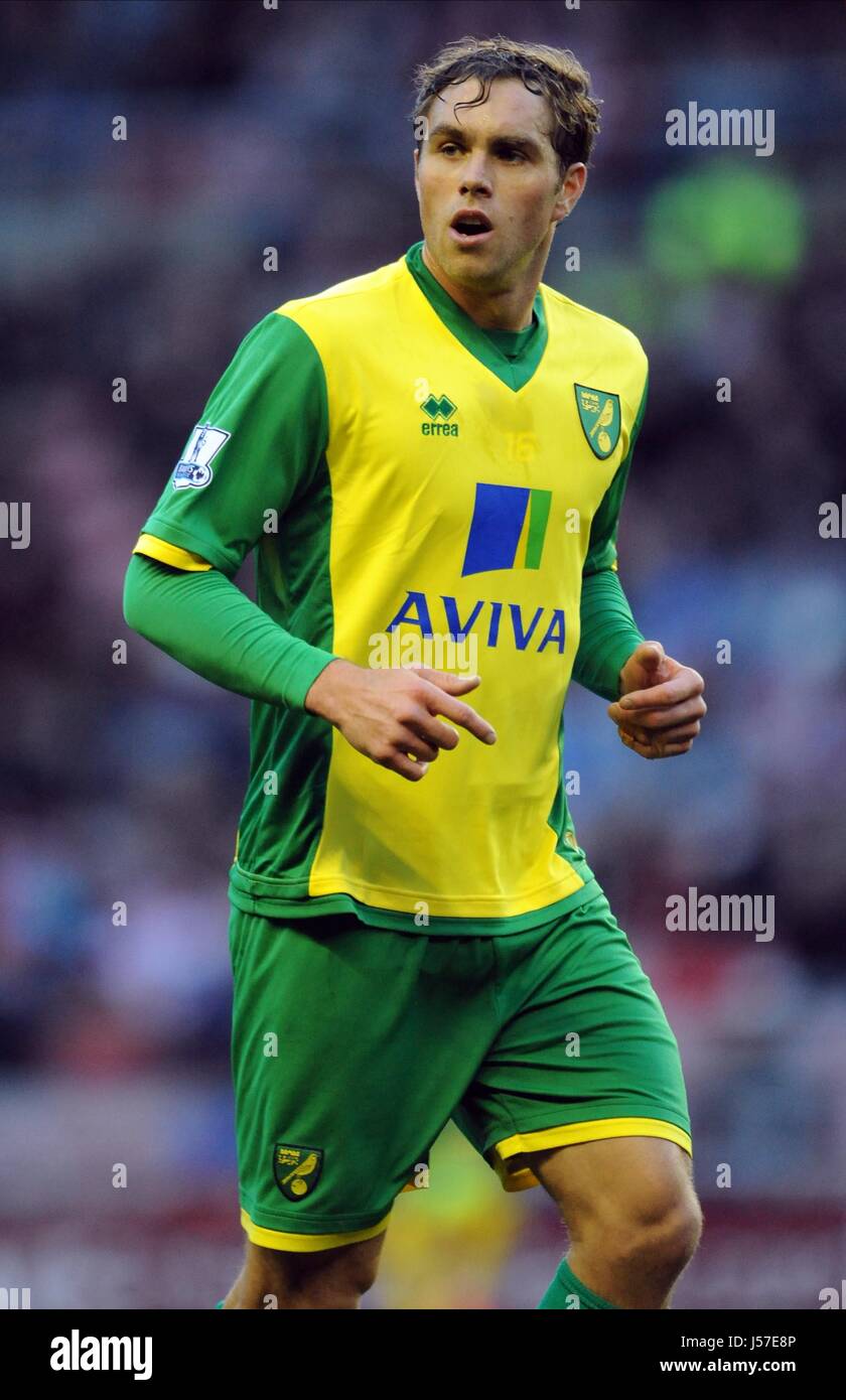 JOHAN ELMANDER NORWICH FC NORWICH FC STADIUM OF LIGHT SUNDERLAND ...