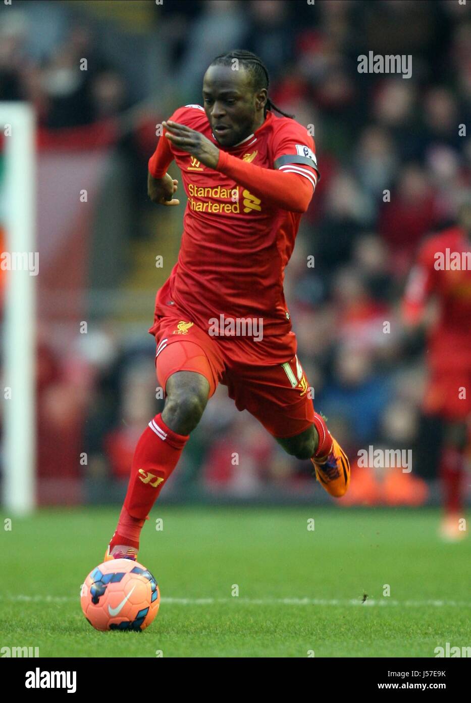 VICTOR MOSES LIVERPOOL FC LIVERPOOL FC ANFIELD LIVERPOOL ENGLAND 05 ...