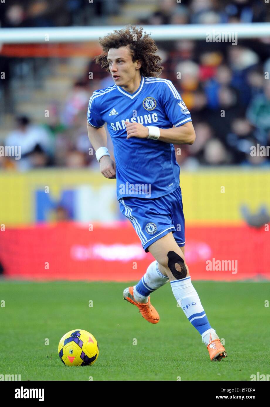 DAVID LUIZ CHELSEA FC CHELSEA FC KC STADIUM HULL ENGLAND 11 January ...