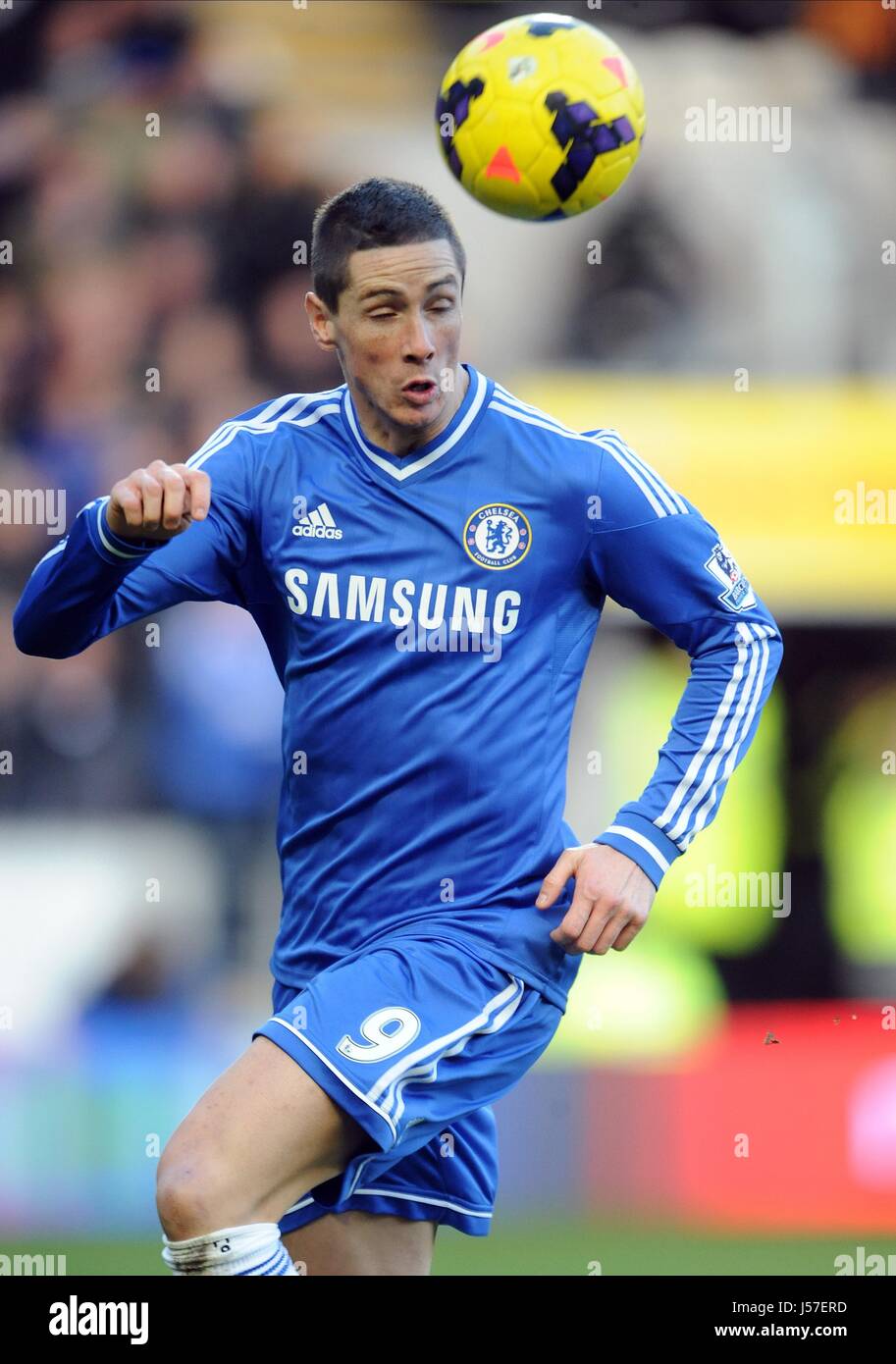 FERNANDO TORRES CHELSEA FC CHELSEA FC KC STADIUM HULL ENGLAND 11 ...