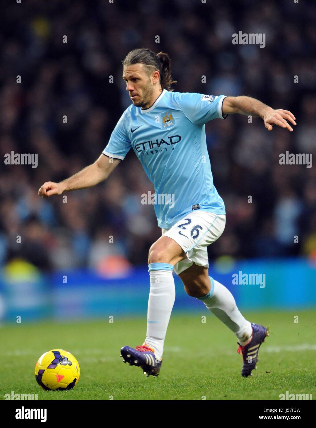 MARTIN DEMICHELIS MANCHESTER CITY FC MANCHESTER CITY FC ETIHAD STADIUM ...
