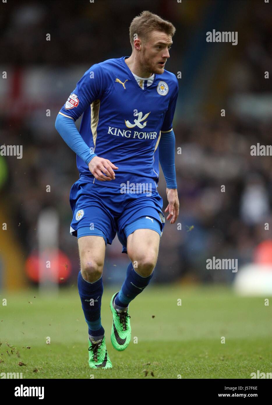 JAMIE VARDY LEICESTER CITY FC LEICESTER CITY FC ELLAND ROAD LEEDS ...