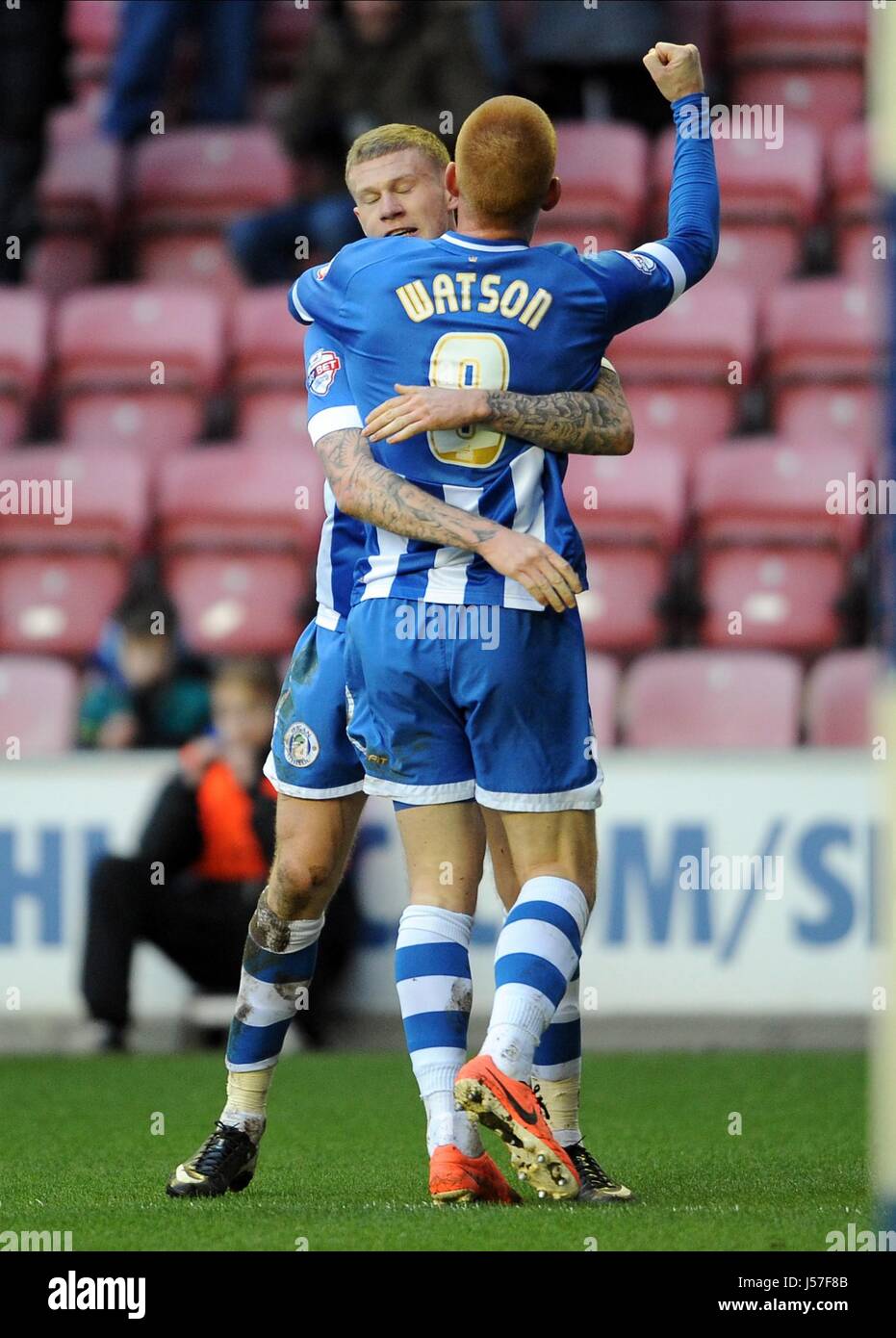 Wigan athletic james mcclean hi-res stock photography and images - Alamy