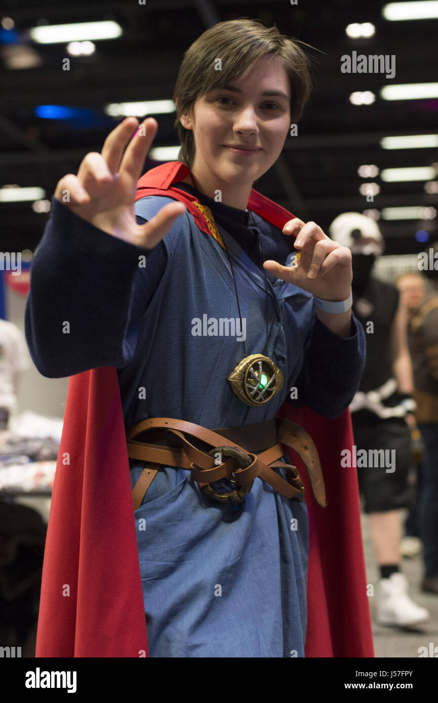 Edinburgh Comic Con 2017 at EICC Featuring: Cosplay character Where ...