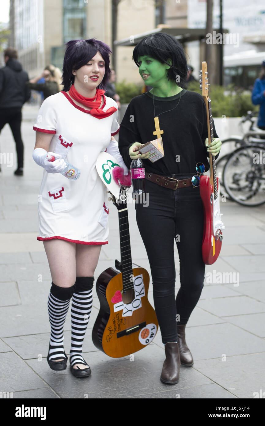 Comic Con comes to Edinburgh with many people turning out in cosplay of ...