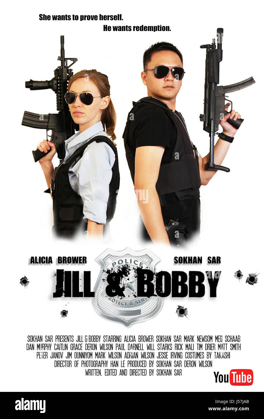 JILL AND BOBBY, US poster, l-r: Alicia Brower, Sokhan Kevin Sar, 2017 ...