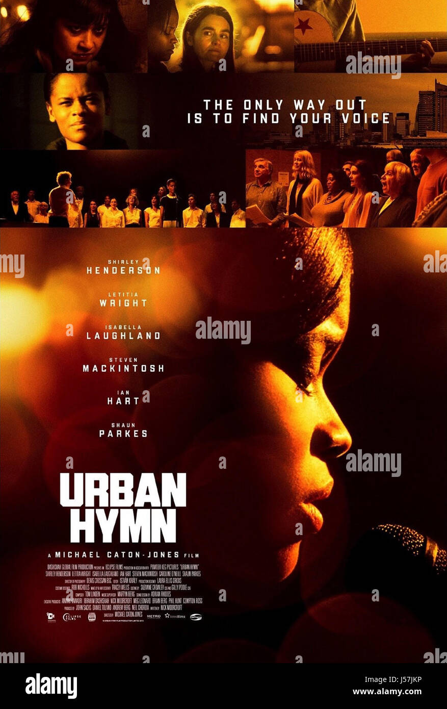 URBAN HYMN, poster, Isabella Laughland (top left), Shirley Henderson ...