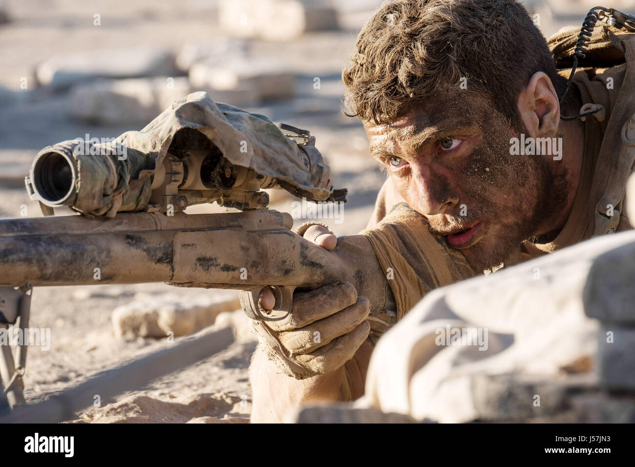 THE WALL, Aaron Taylor-Johnson, 2017. ph: David James /© Roadside ...