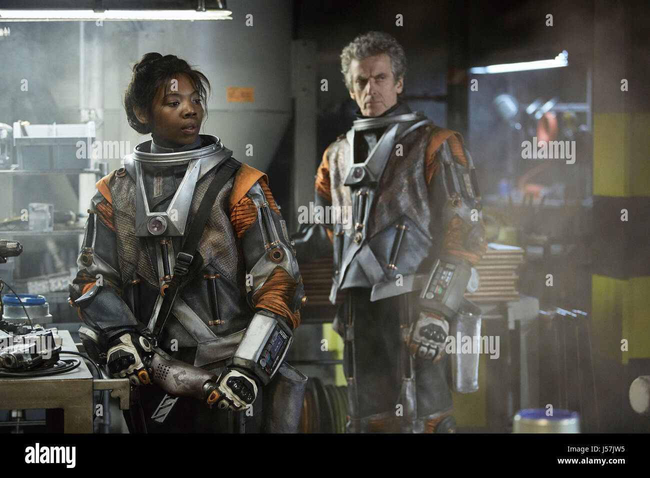 DOCTOR WHO, (from left): Mimi Ndiweni, Peter Capaldi, 'Oxygen (No. 5 ...