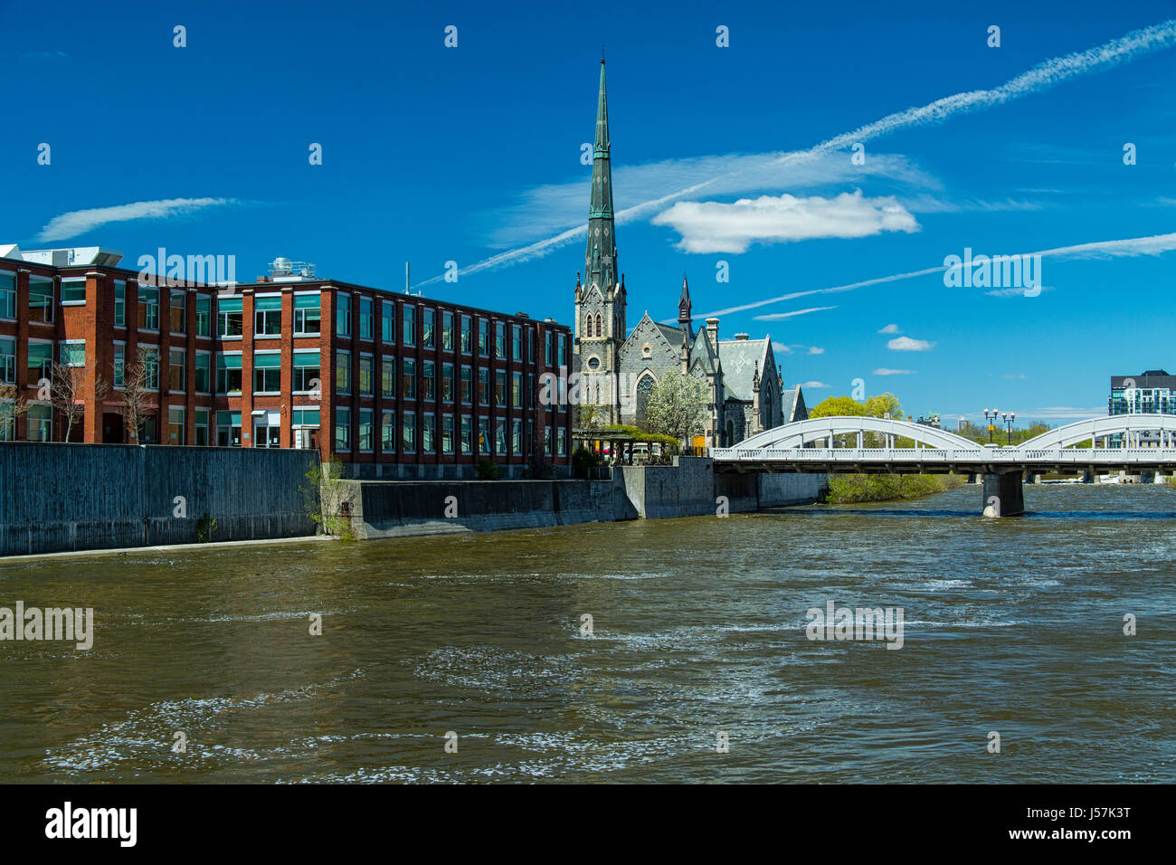 Skyline Cambridge (Galt) Ontario Canada Stock Photo - Alamy