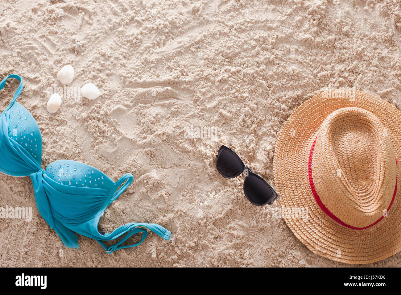 The abstract sandy tropical beach Stock Photo - Alamy