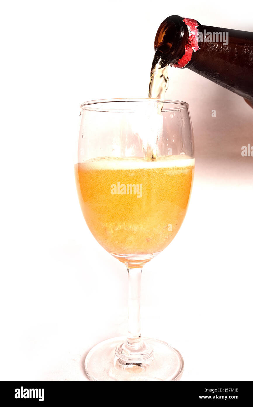 Pouring wine glass Stock Photo - Alamy