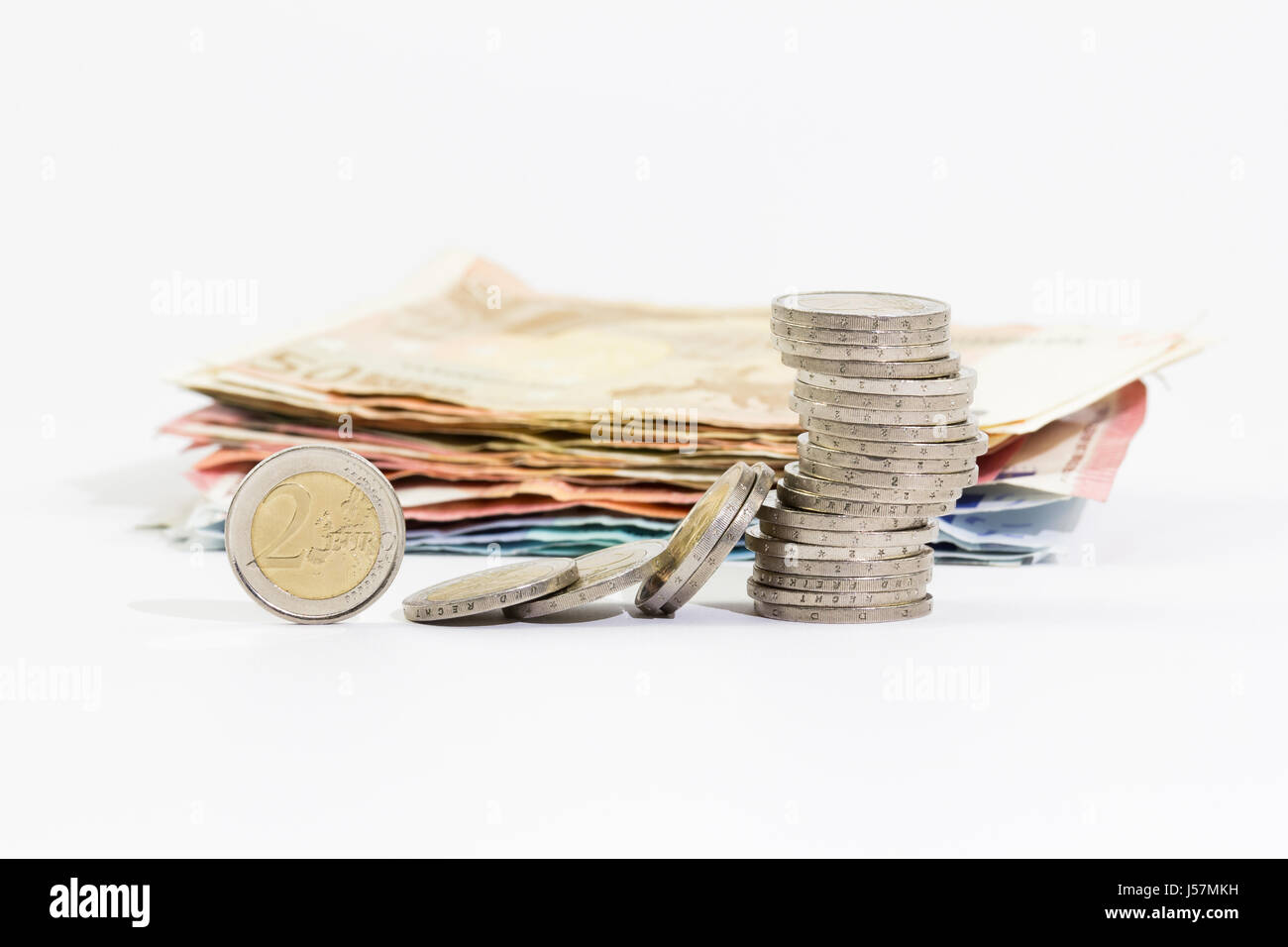 2 euro coins hi-res stock photography and images - Alamy