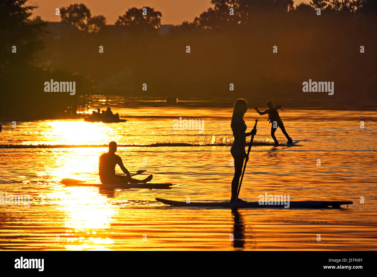 Wakeboarding women High Resolution Stock Photography and Images - Alamy