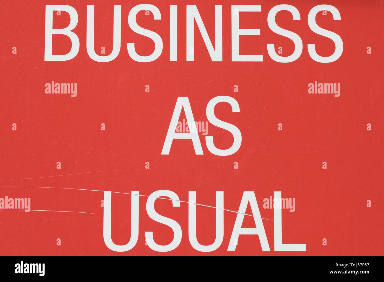 Business as usual hi-res stock photography and images - Alamy
