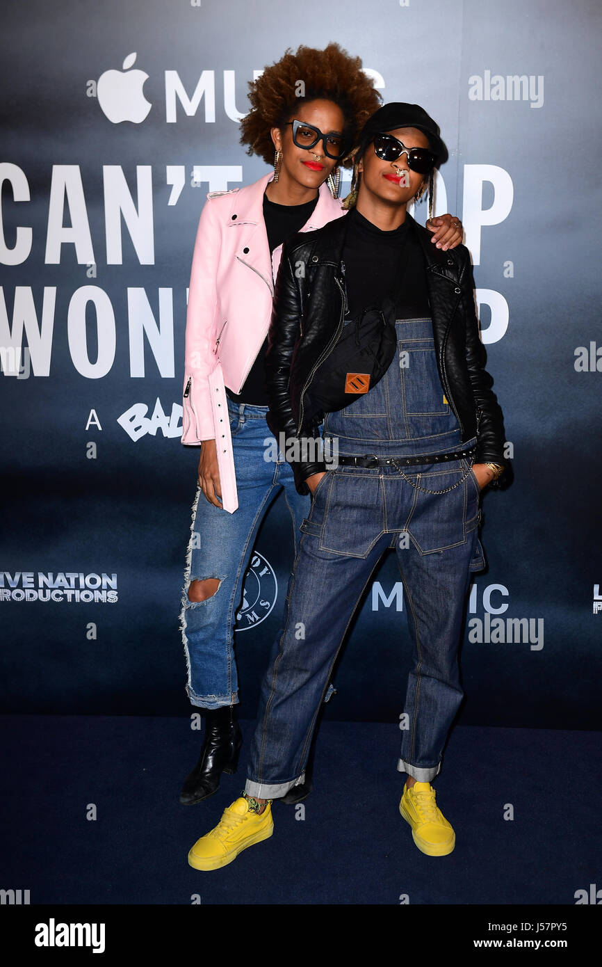 Corianna Dotson and Brianna Dotson attending the Can't Stop, Won't Stop ...