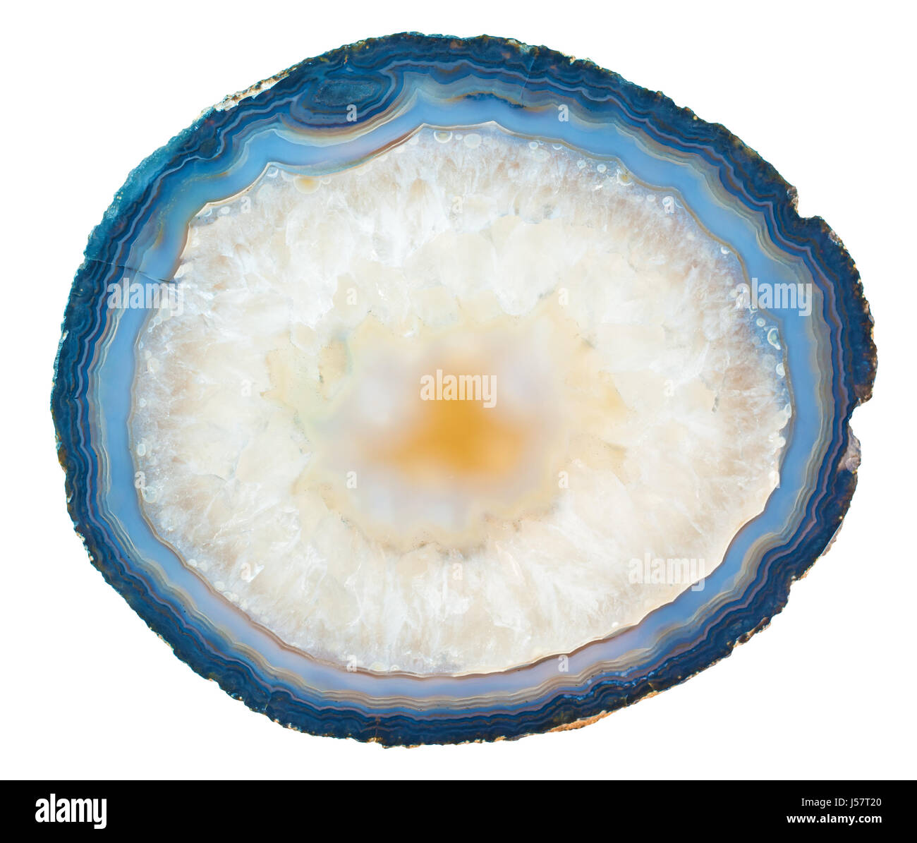Agate isolated on white background Stock Photo - Alamy