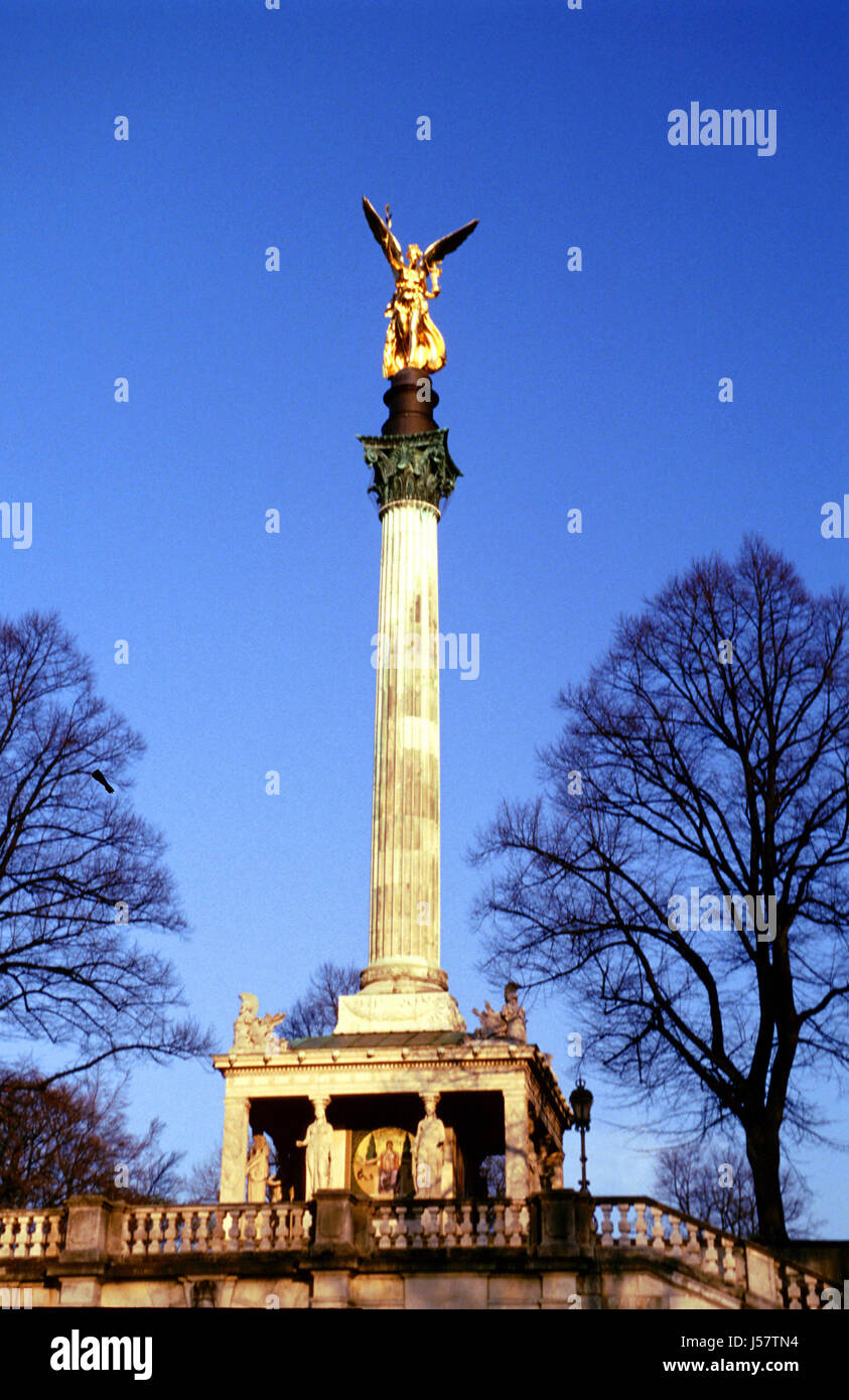 monument statue sightseeing germany german federal republic munich ...