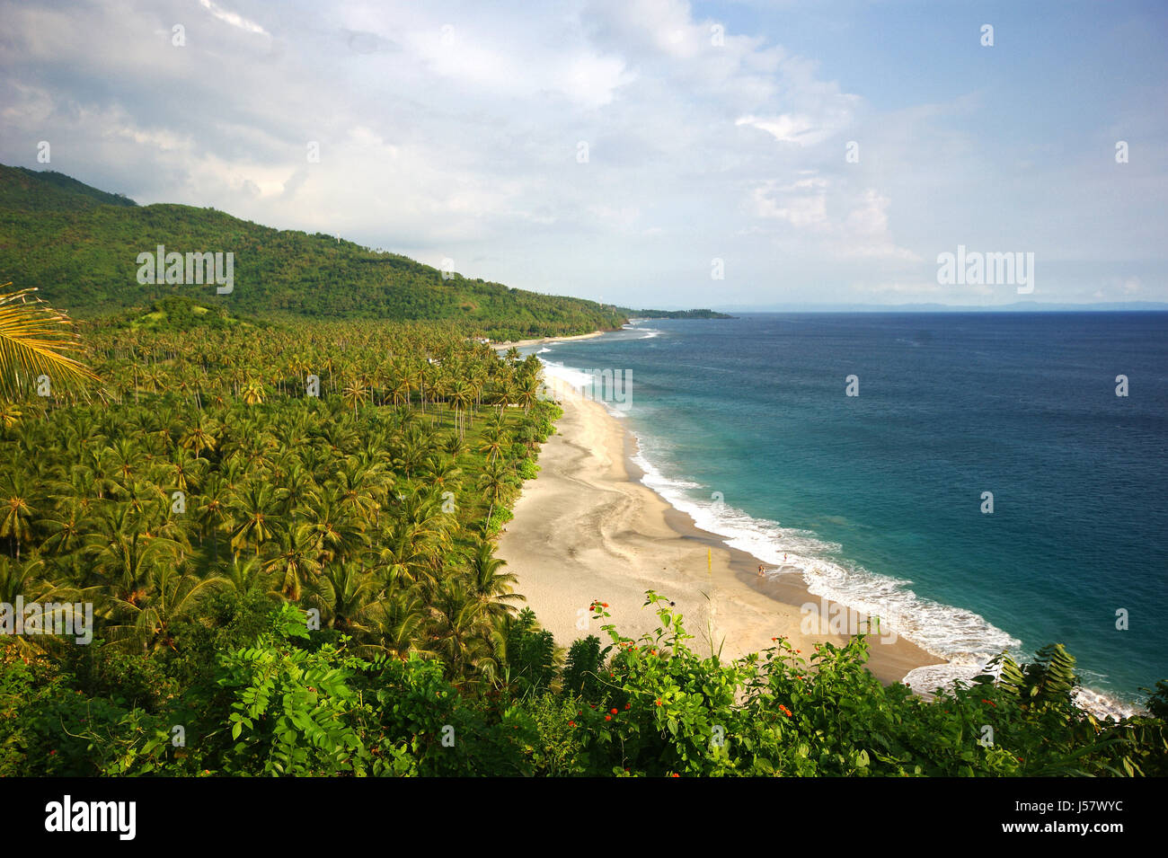 Beautiful Lombok Beach Stock Photo - Alamy