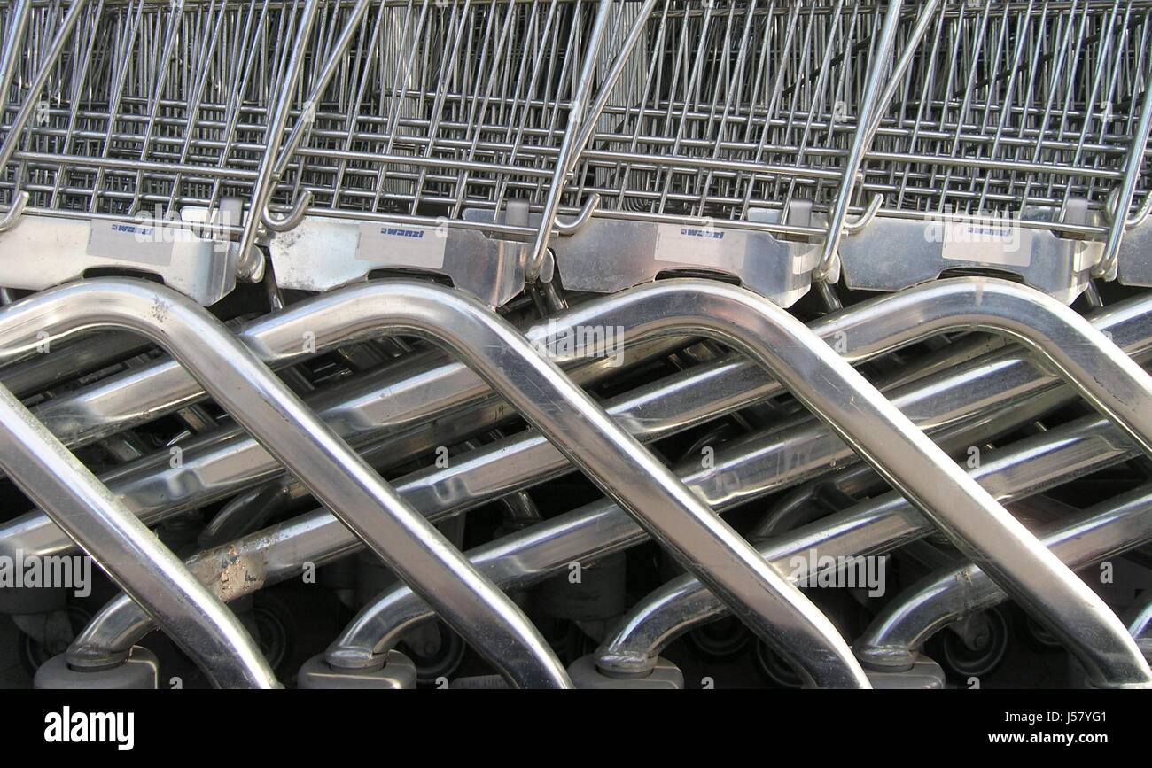 silver metal bright shiny cuddle trolley cart purchase into one another ...