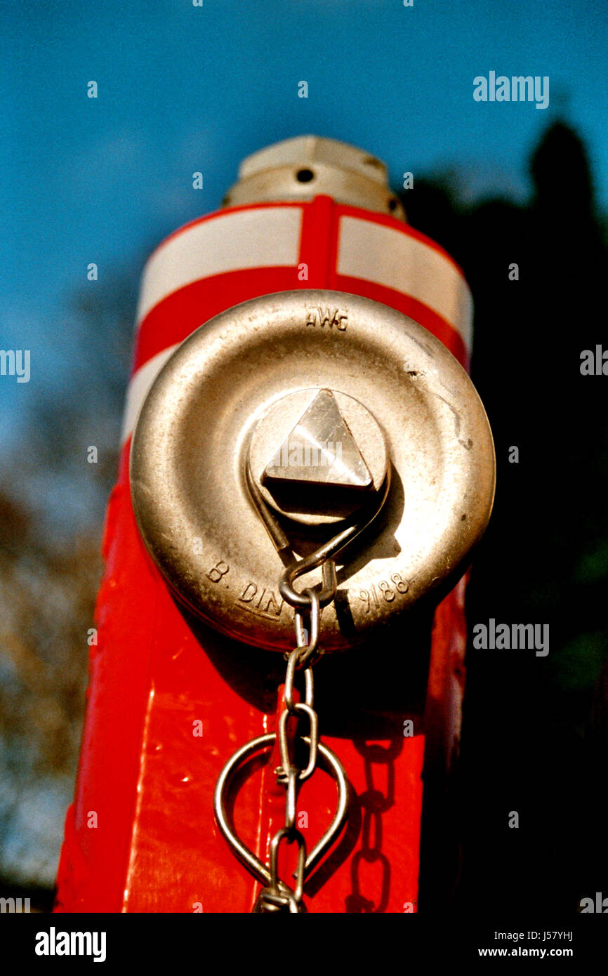 detail silver fire conflagration fire brigade hose fireplug red water ...