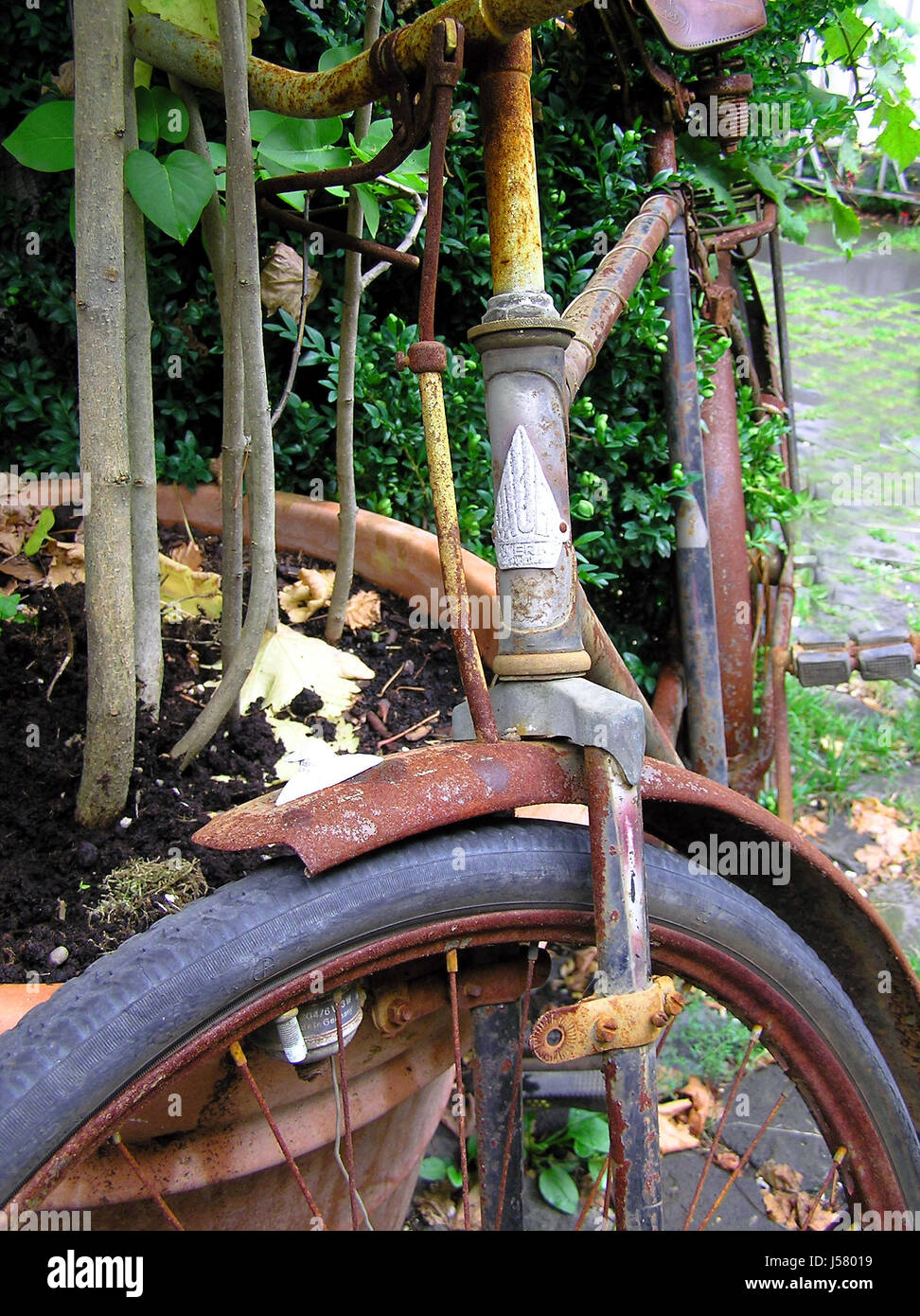 ailing disused rust farmer flexibility handlebar flea market altes ...