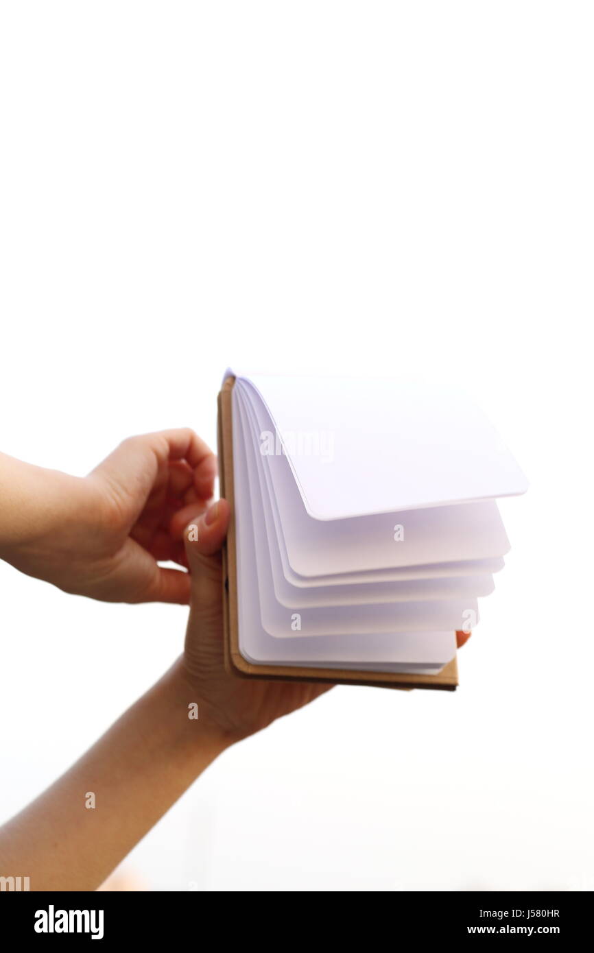 Woman Hand Holding Note Stock Photo - Alamy