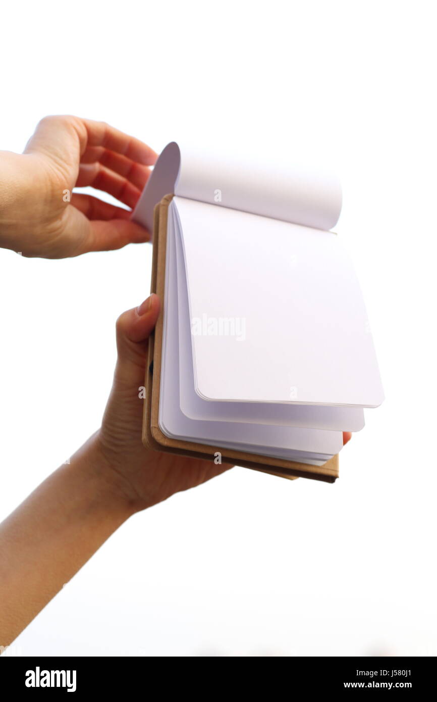 Woman Hand Holding Note Stock Photo - Alamy