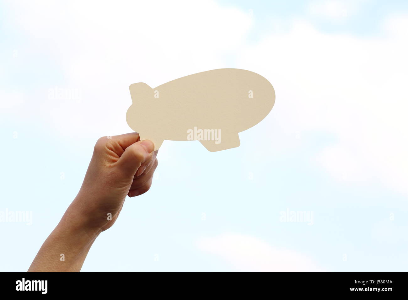 Woman Hand Holding Message Board Stock Photo - Alamy