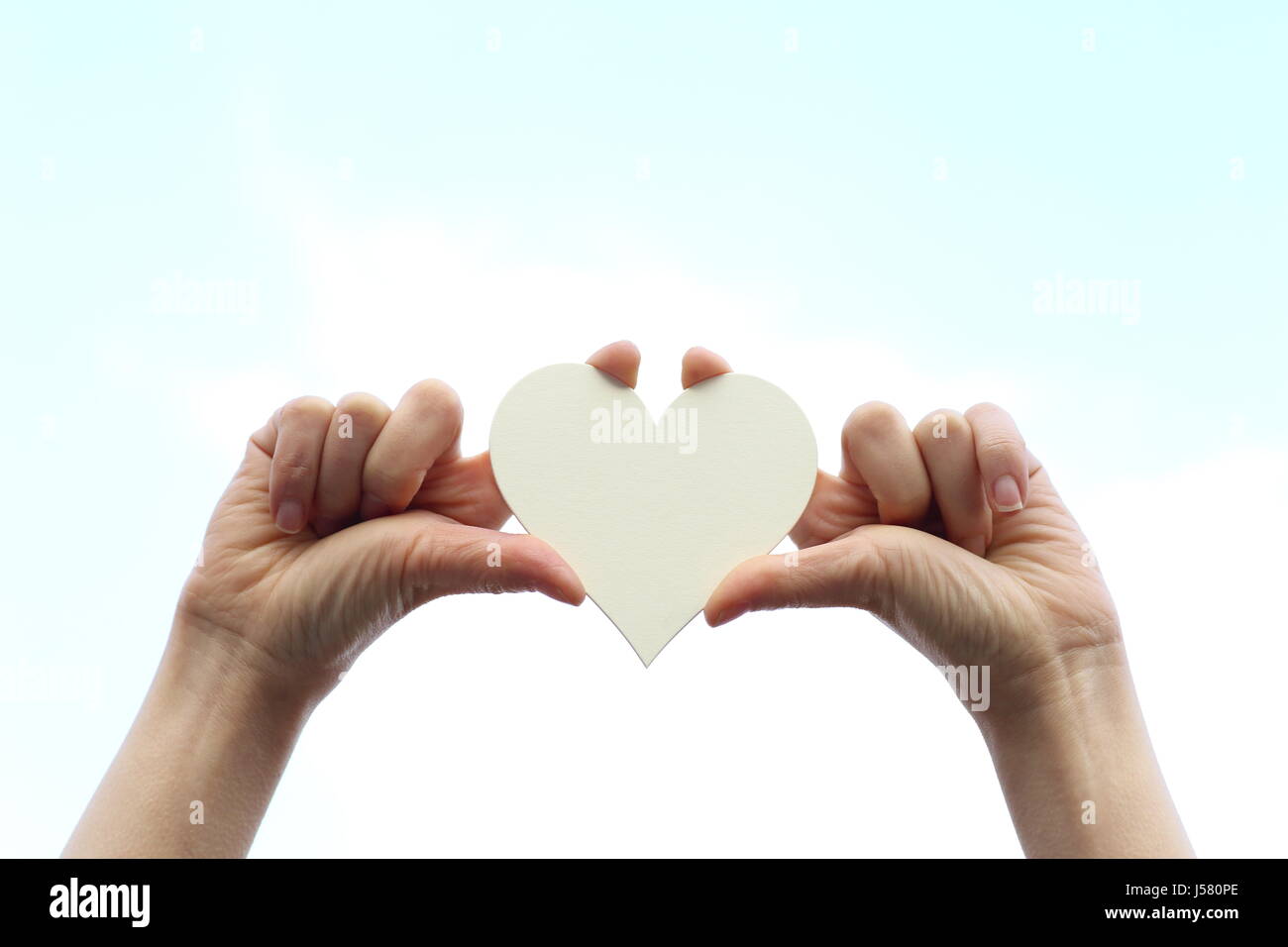 Woman Hand Holding Message Board Stock Photo - Alamy