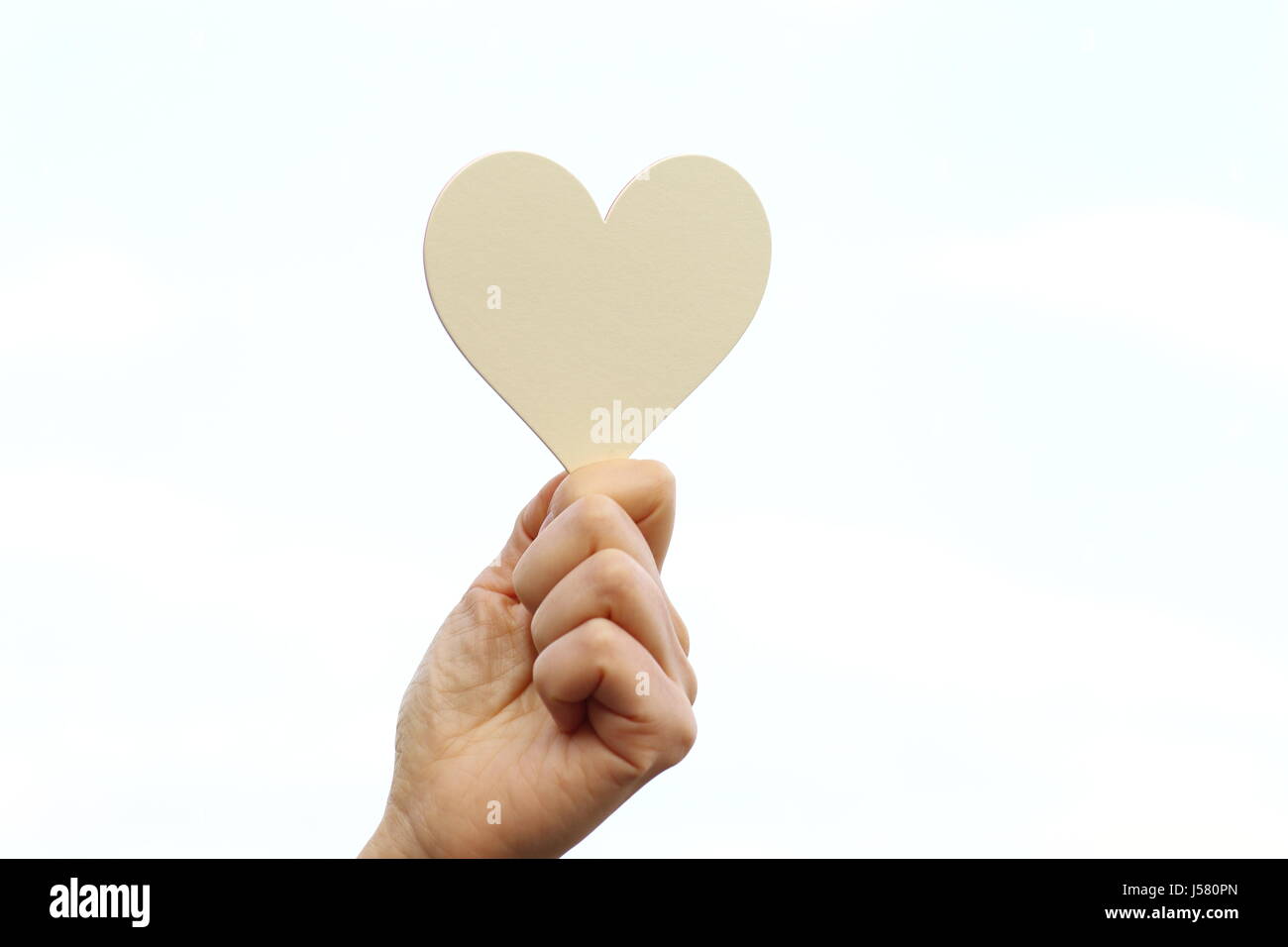 Woman Hand Holding Message Board Stock Photo - Alamy