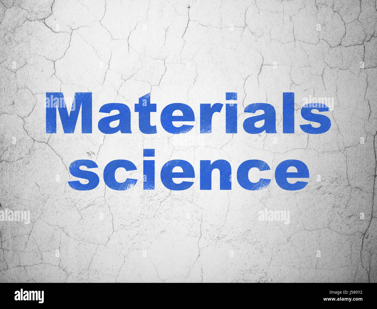 Science concept: Materials Science on wall background Stock Photo - Alamy