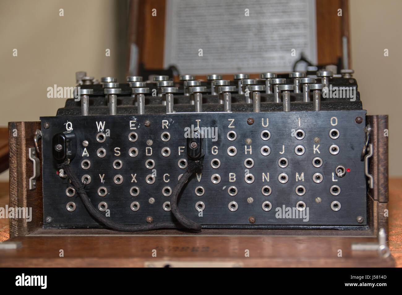 Electro mechanical rotor cipher machine hi-res stock photography and ...