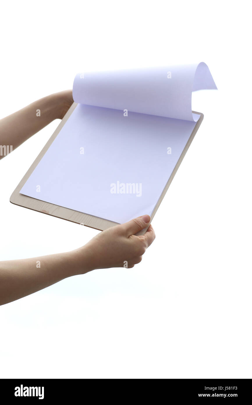 Menu woman board Cut Out Stock Images & Pictures - Alamy