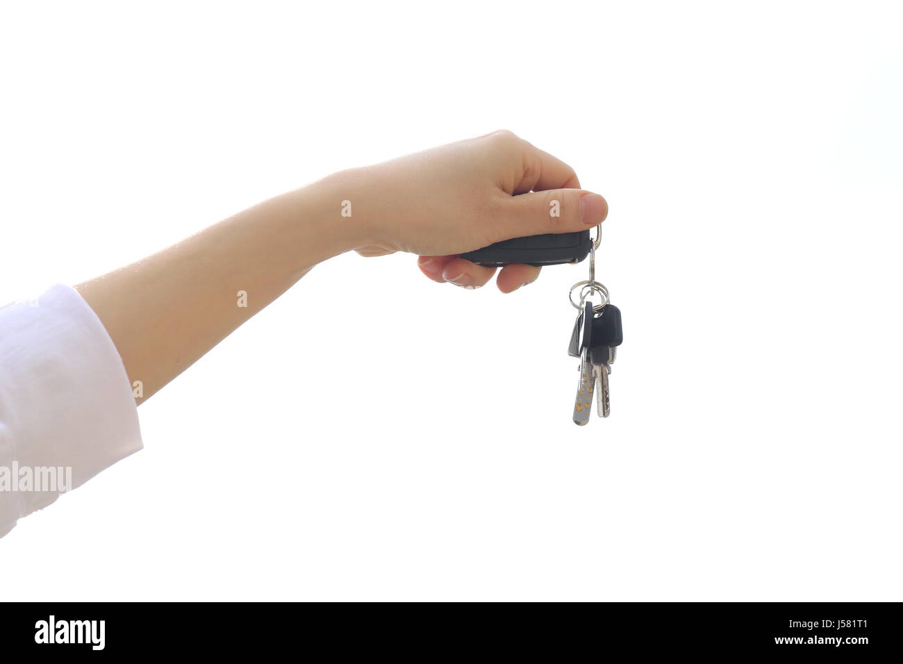 Woman car Cut Out Stock Images & Pictures - Alamy