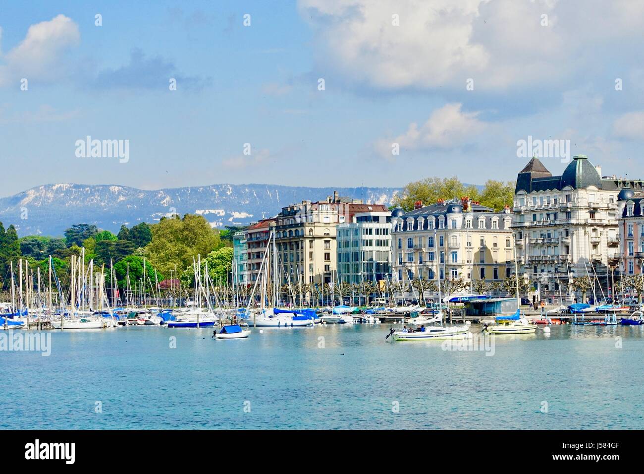 Geneva switzerland on lakeside hi-res stock photography and images - Alamy