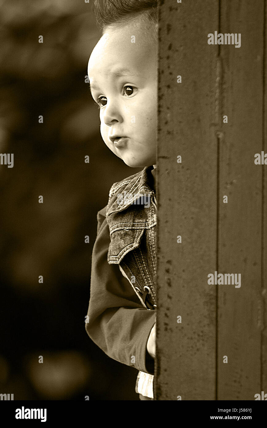 face eyes hairs look glancing see view looking peeking looking at jeans ...