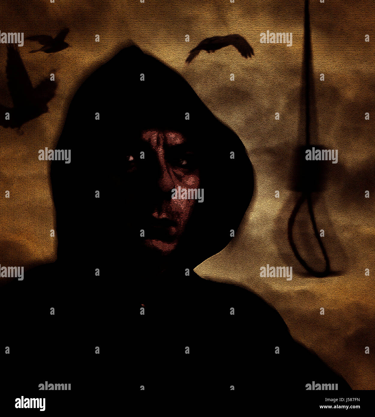 death fantasy look glancing see view looking peeking looking at photo ...