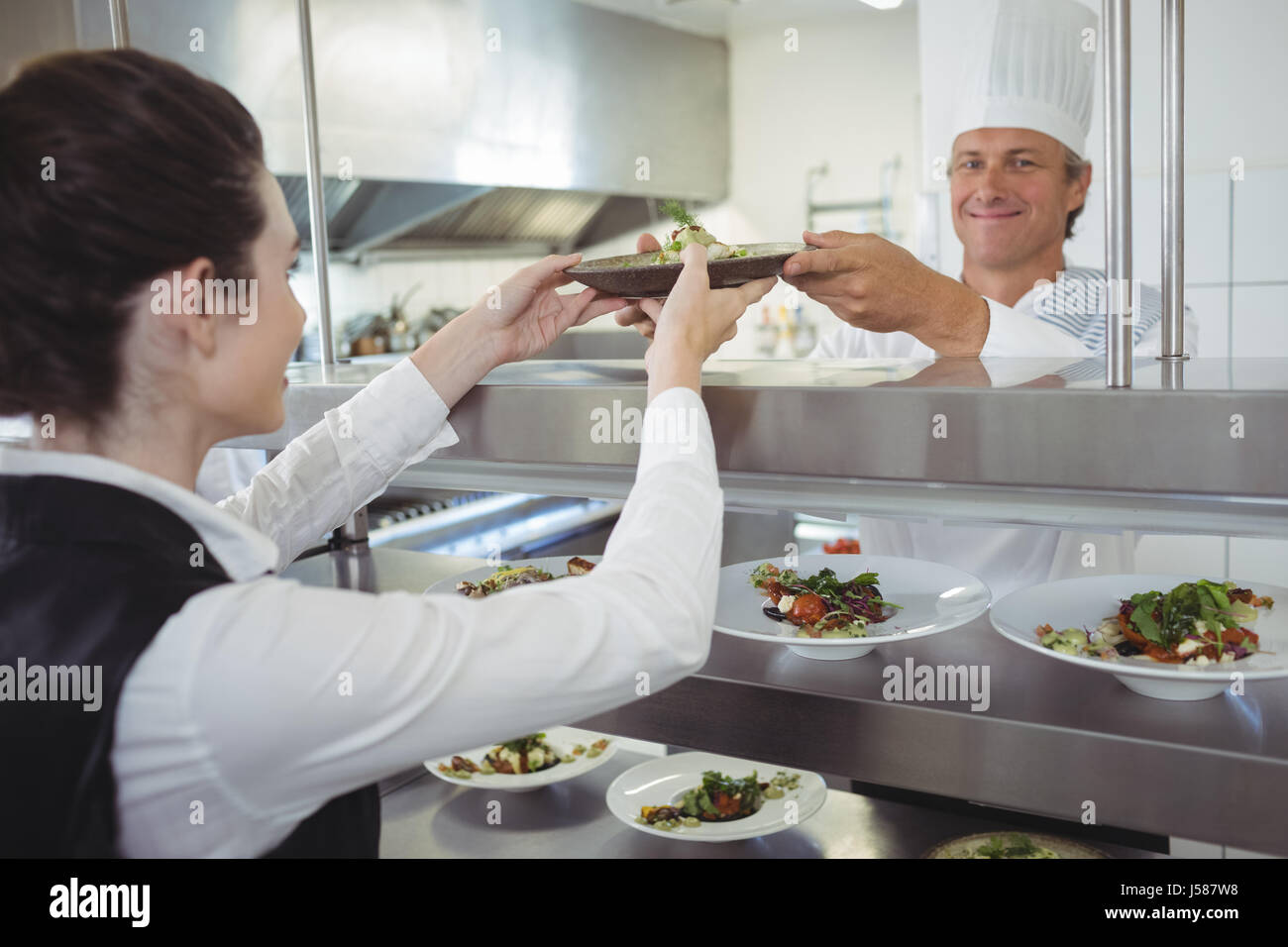 Preparation of food order hi-res stock photography and images - Alamy